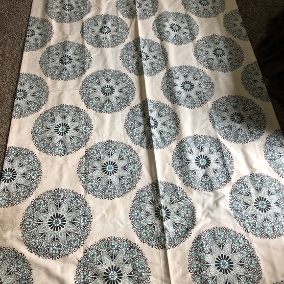 Threshold | Accents | 2 Threshold Twill Woven Medallion Curtains 54 X ...